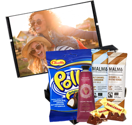 Skicka godis som present till den du gillar med Godisboxen!