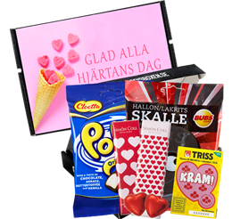 Skicka godis som present till den du gillar med Godisboxen!